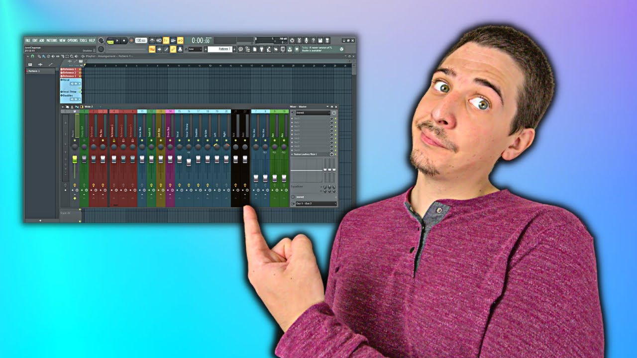 FL Studio Template | Multi Track Mixing Template (SAVE TIME) - YouTube