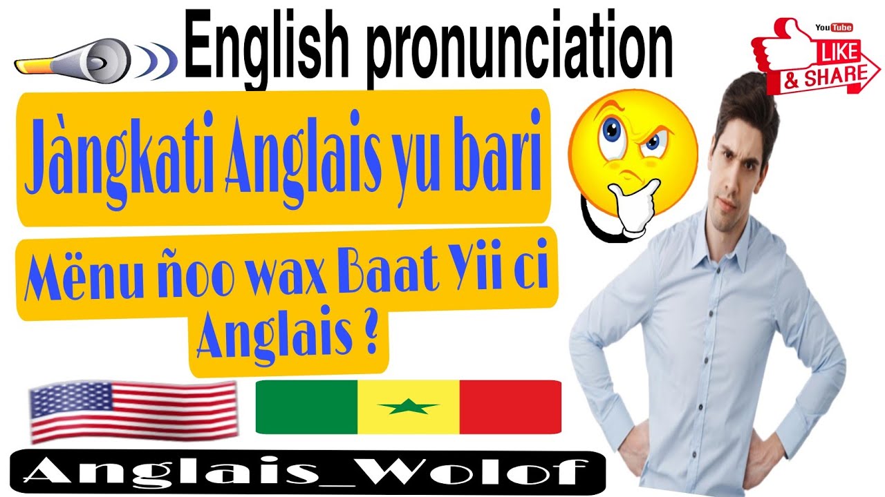 [Anglais_Wolof ] Silent Letters / araf yii kenn du ko tudd ci Baat yiy ...