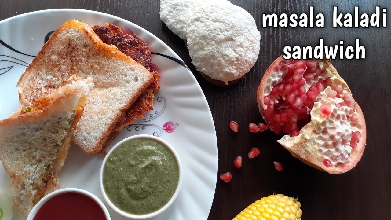 masala kaladi sandwich with anardana chutney|jammu's traditional kaladi ...
