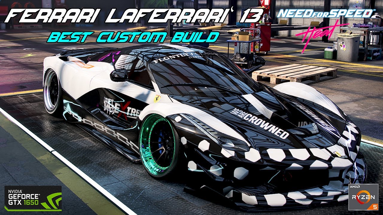 Ferrari LaFerrari Car Best Custom Build - Need For Speed Heat - YouTube