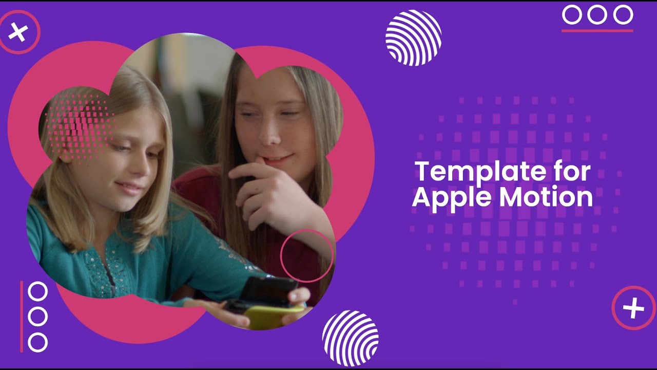 Circles Gathering: 4K Ultra HD Template for Apple Motion and Final Cut ...