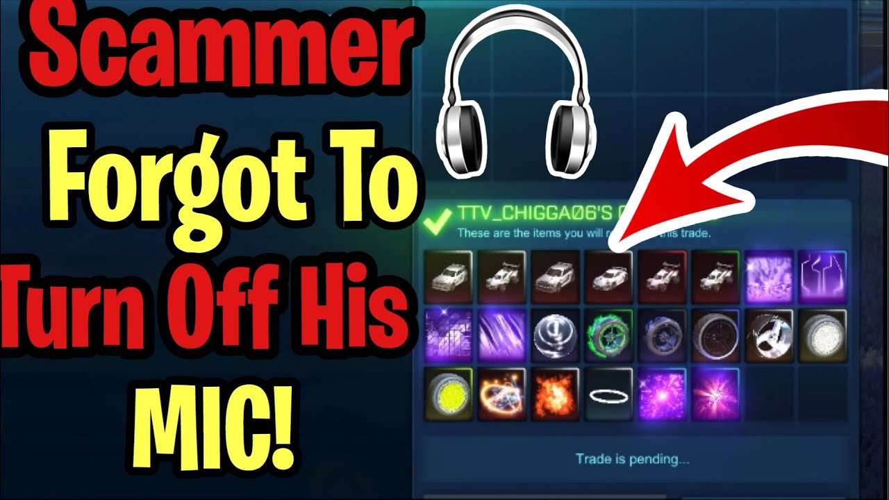 Scammer FORGOT To Turn OFF HIS MIC! (Scammer Gets Scammed) Rocket ...