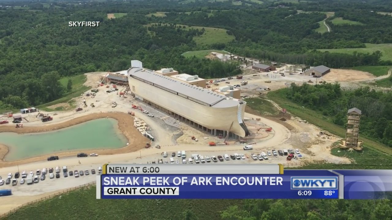 Ark Encounter sneak peak - YouTube