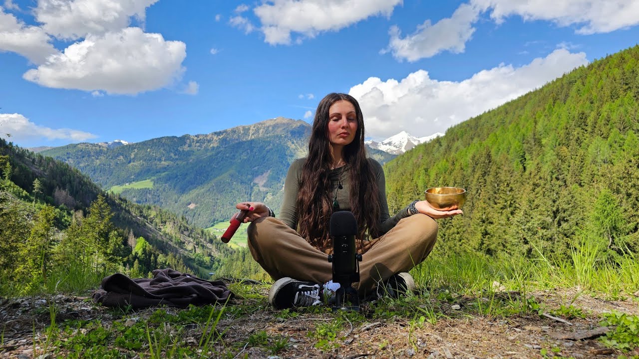 Sound Healing Meditation│432Hz Intuitive & OM Chanting│Singing Bowl ...