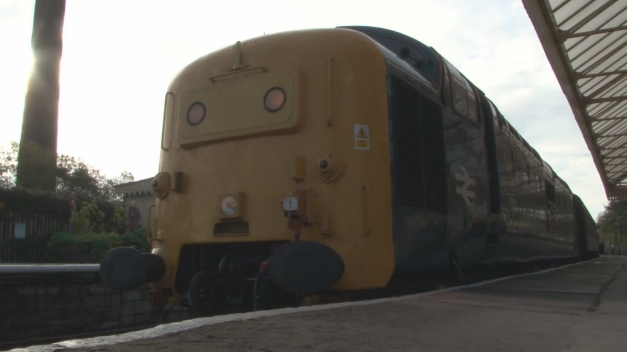 Deltic 55019 Cab ride E.L.R 11/10/14 Part 2 LOCO TV UK - YouTube