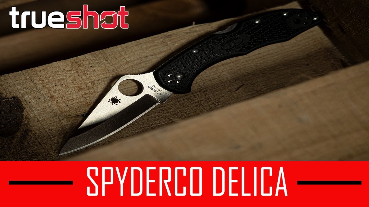 Spyderco Delica - Knife Review - YouTube