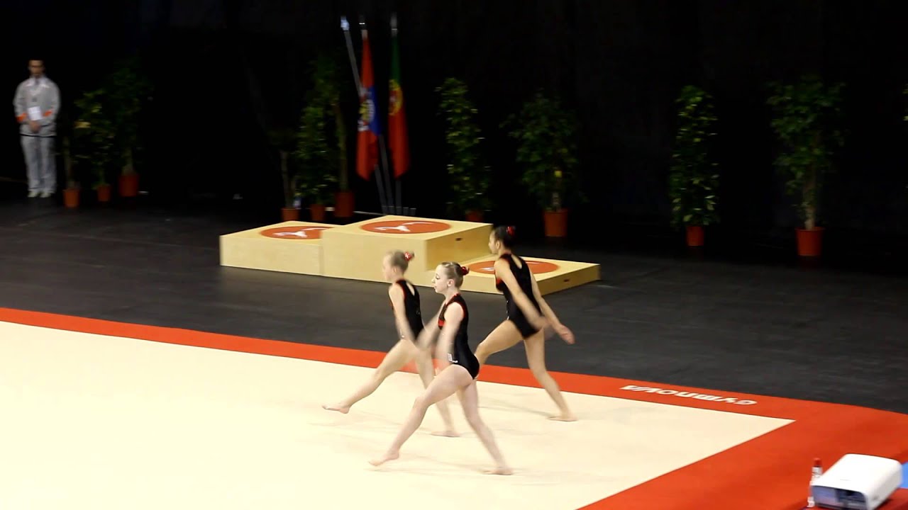 Acrobatic Gymnastics MIAC 2011 - ENG2 W3 Age Group Balance - YouTube