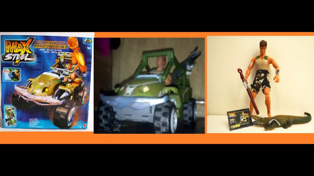 MX18 Amazon Raider max steel 2001 - YouTube