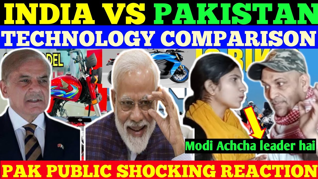 INDIA VS PAKISTAN TECHNOLOGY COMPARISON D7NEWSPAKISTAN - YouTube