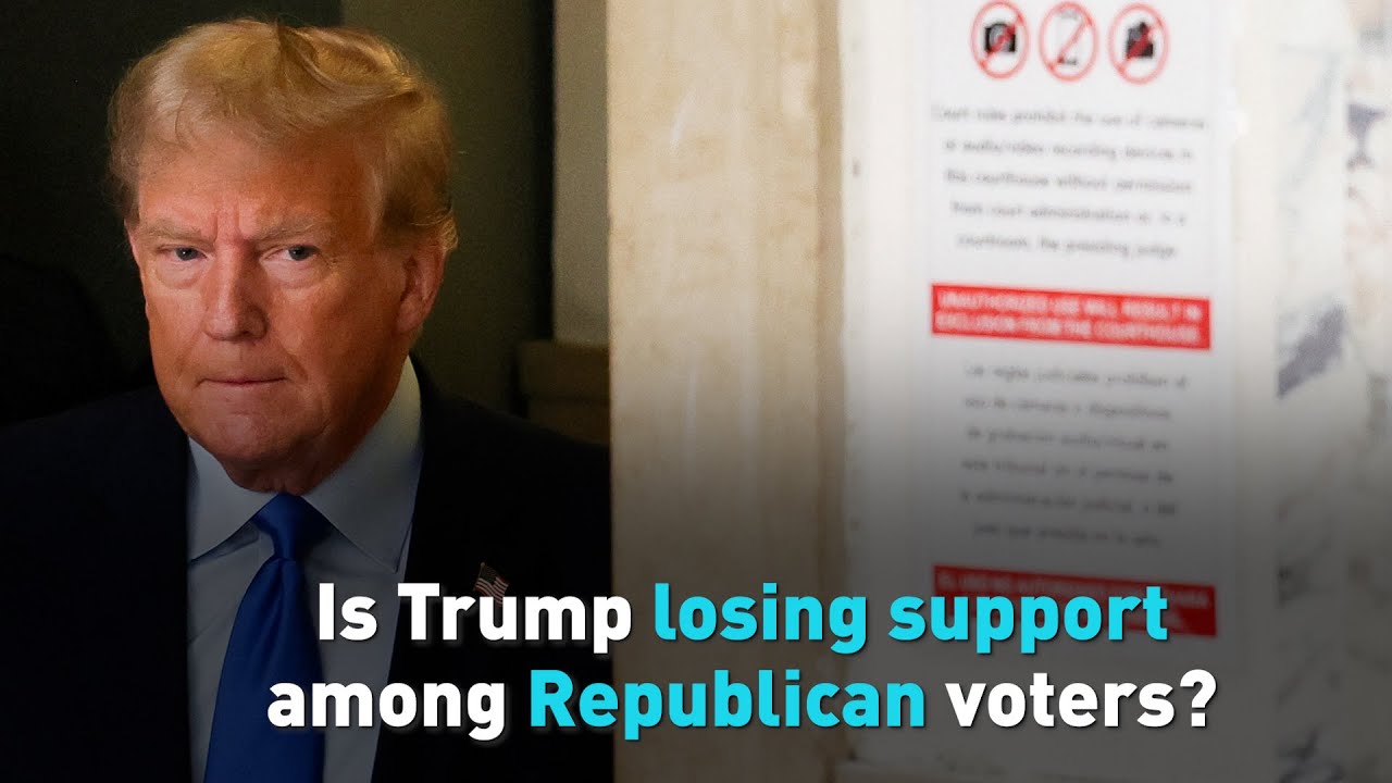 Is Trump losing support among Republican voters? - YouTube