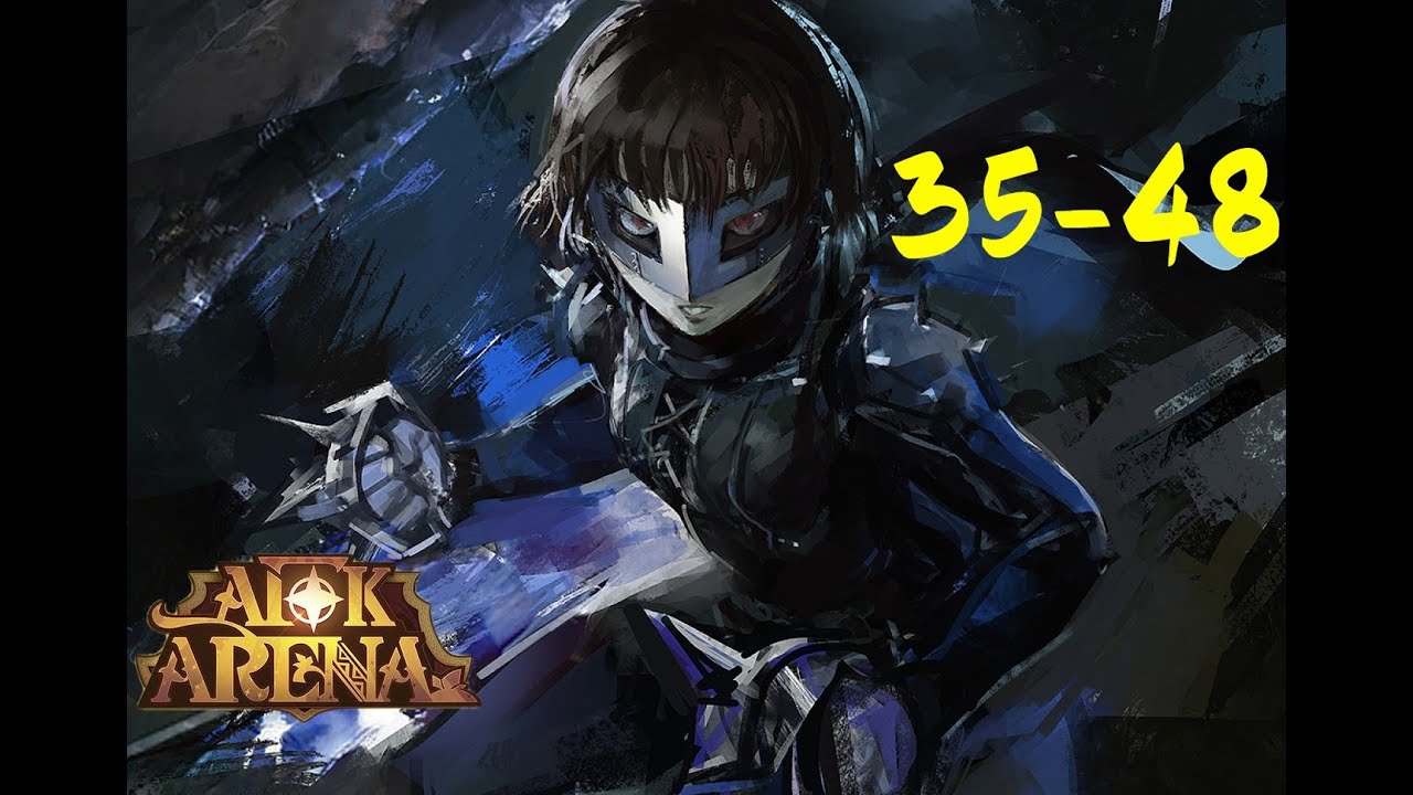 AFK Arena Stage 35-48 Daimon, Thoran, Ainz, Izold & Eironn - YouTube