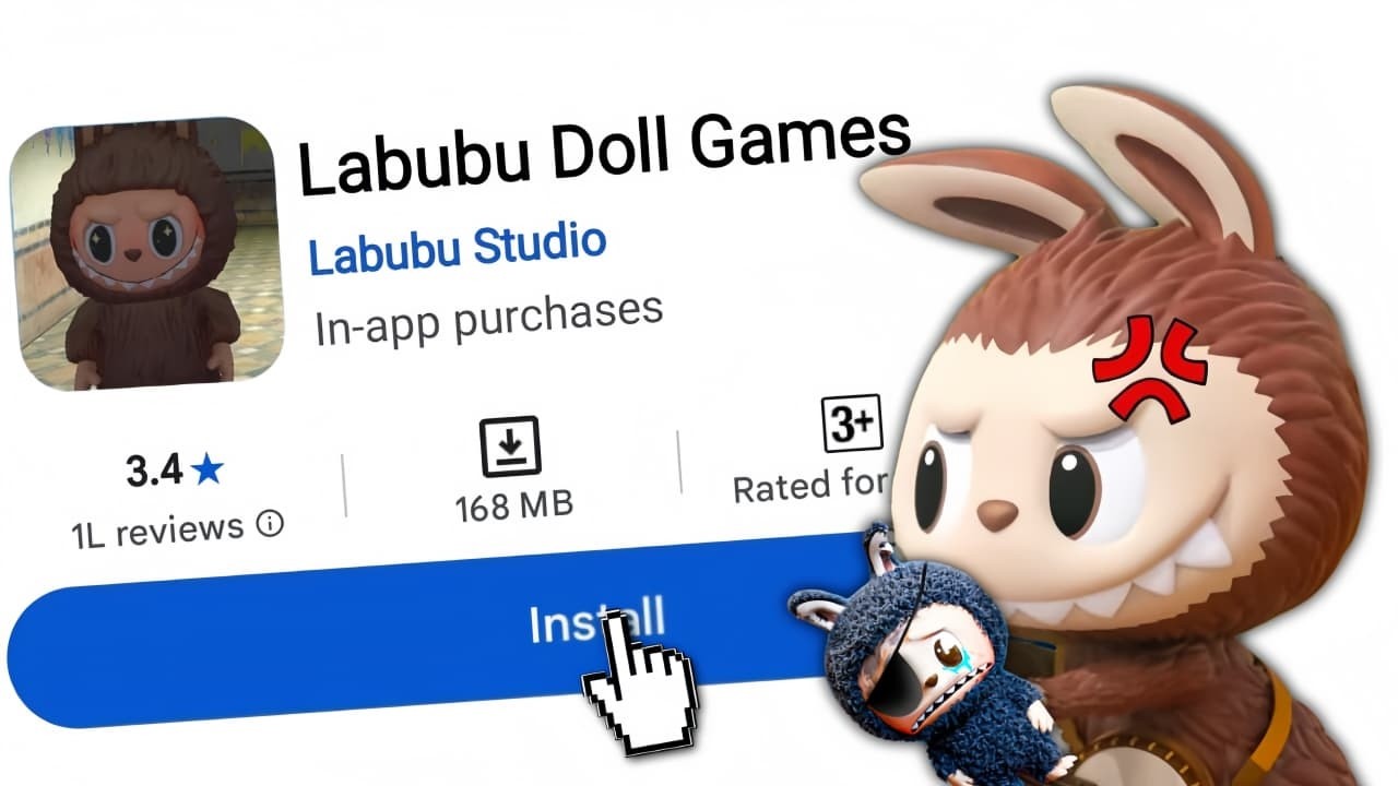 I Found the Best Funny LABUBU Game Ever On the Internet...🤣 - YouTube