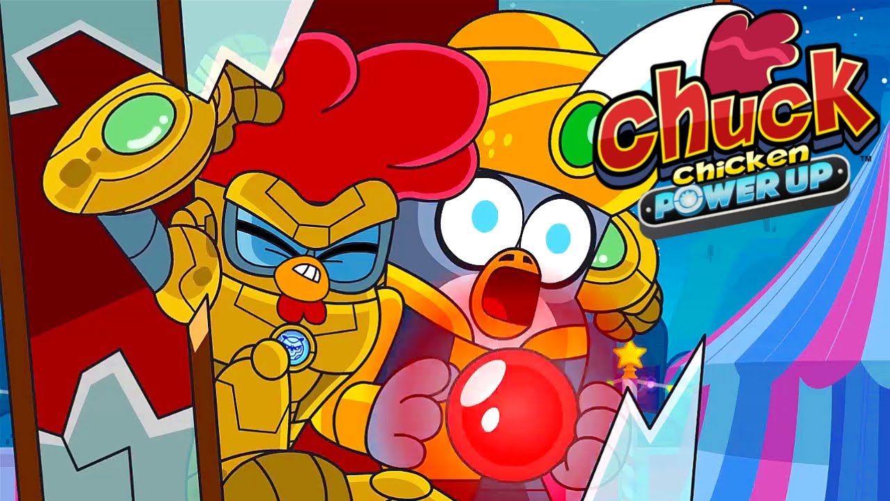 Chuck Chicken 🐔 Power Up 💢4 episodes in a row | Episodes collection 💢 ...