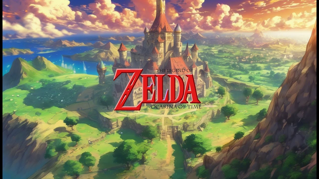 Hyrule Castle Courtyard - Zelda: Ocarina of Time | Ambience Music 1 ...