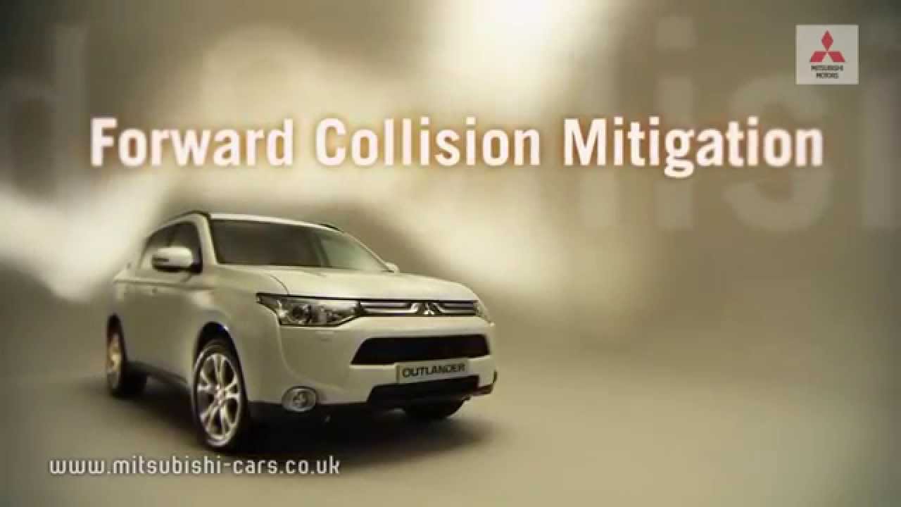 Mitsubishi Forward Collision Mitigation Introduction - YouTube