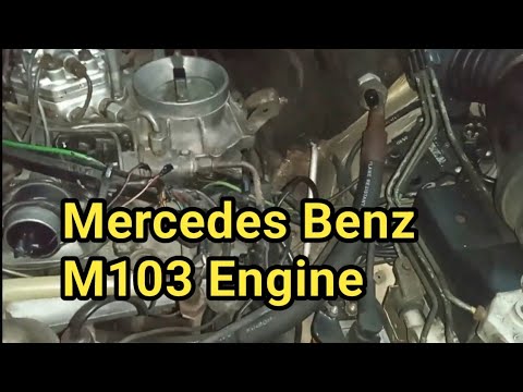 Mercedes Benz M103 engine - YouTube
