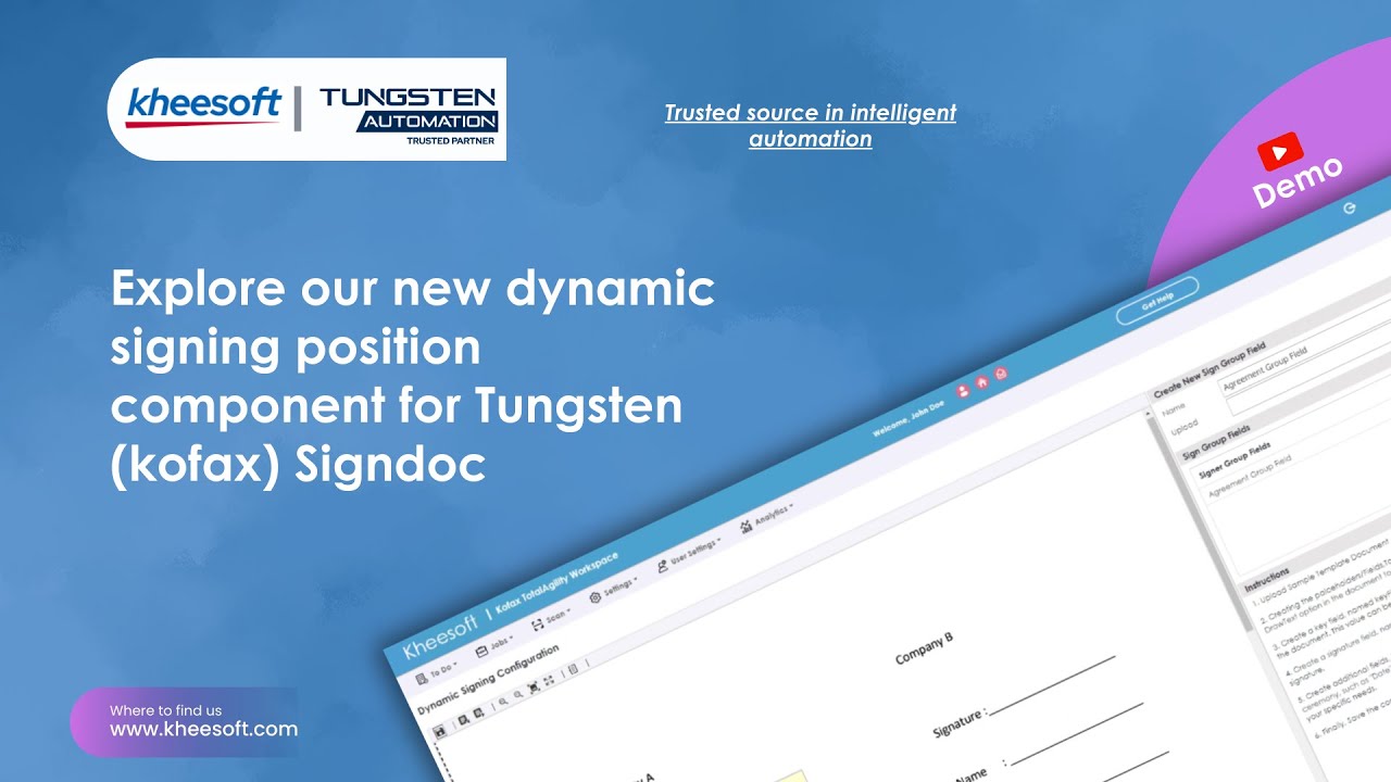 Explore our new dynamic signing position component for Tungsten (kofax ...