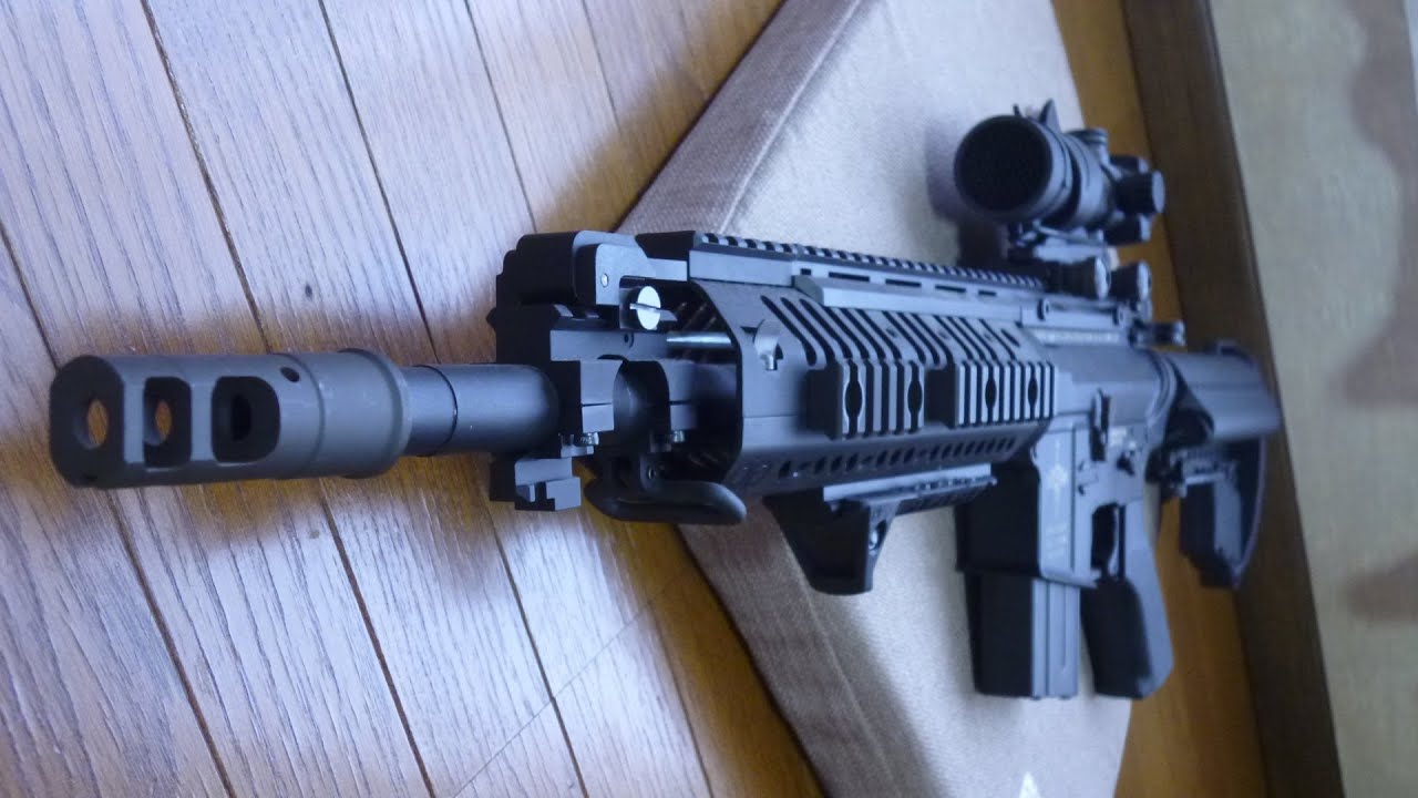 【電動ガン 7】 M4 CASV Carbine custom - YouTube