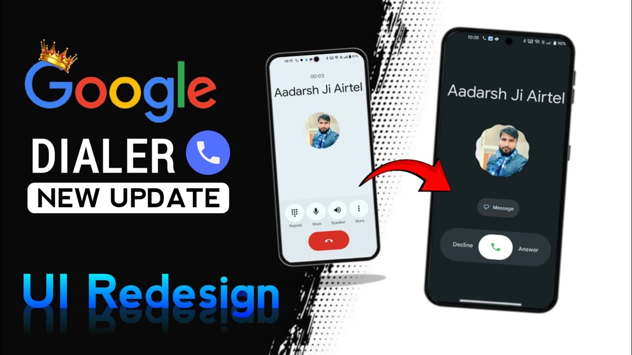 Official Google Dialer New Update New Ui & interface | Google Dialer ...