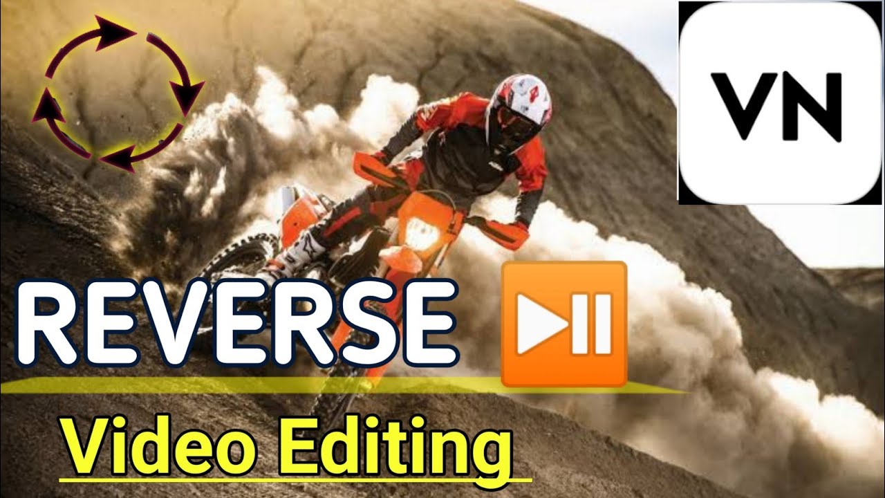 HOW TO REVERSE VIDEO IN VN APP | VN APP REVERSE EFFECT | VN APP TUTORIALS - YouTube