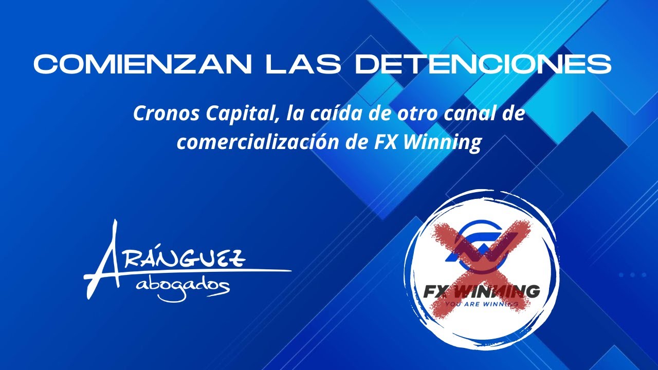 Comienzan las detenciones. Cronos Capital, la caída de otro canal de comercialización de FX ...