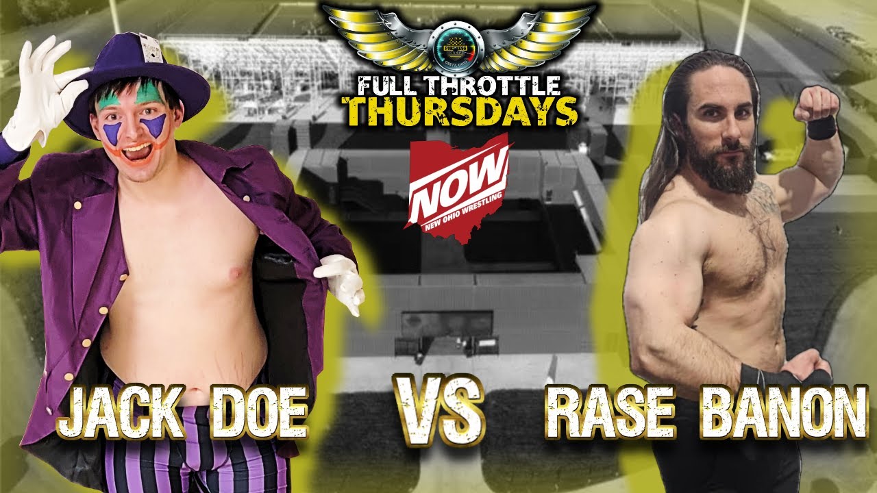 Jack Doe vs Rase Banon (Full Throttle Thursdays/New Ohio Wrestling ...