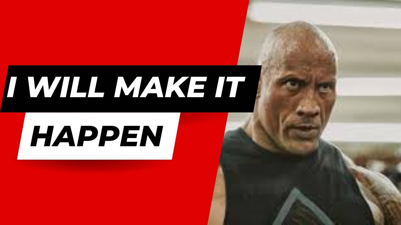 I Will Make It Happen | How to Turn Your Dreams into Reality | A ...