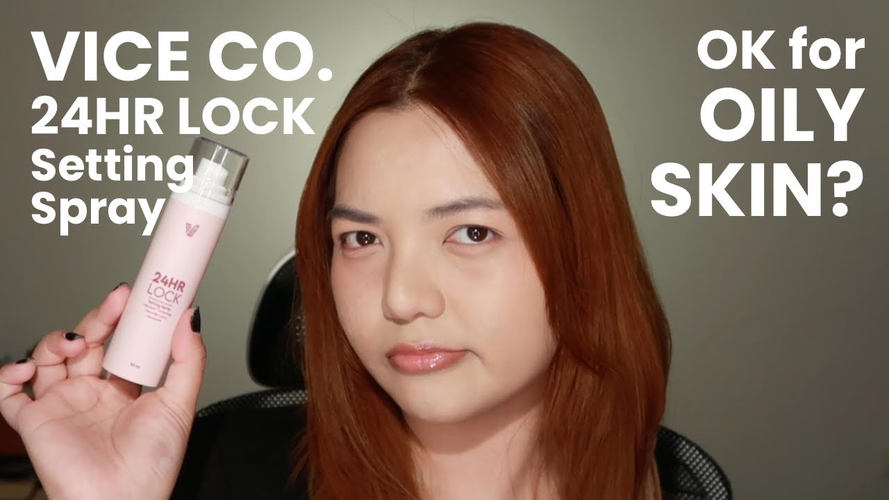 VICE 24HR Lock Setting Spray Full Review & 9-hour Wear Test | RIN - YouTube