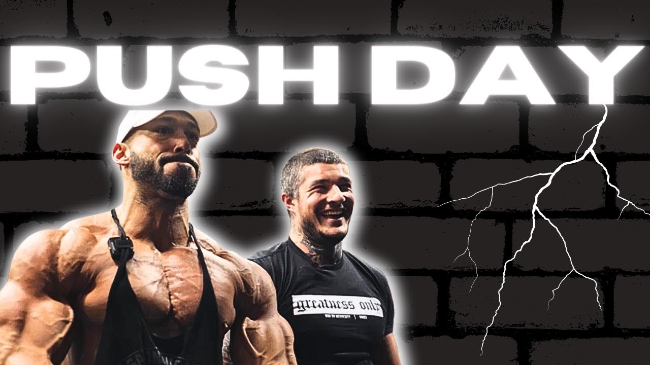 PUSH DAY | TRAINING W/ MY MENTOR - YouTube