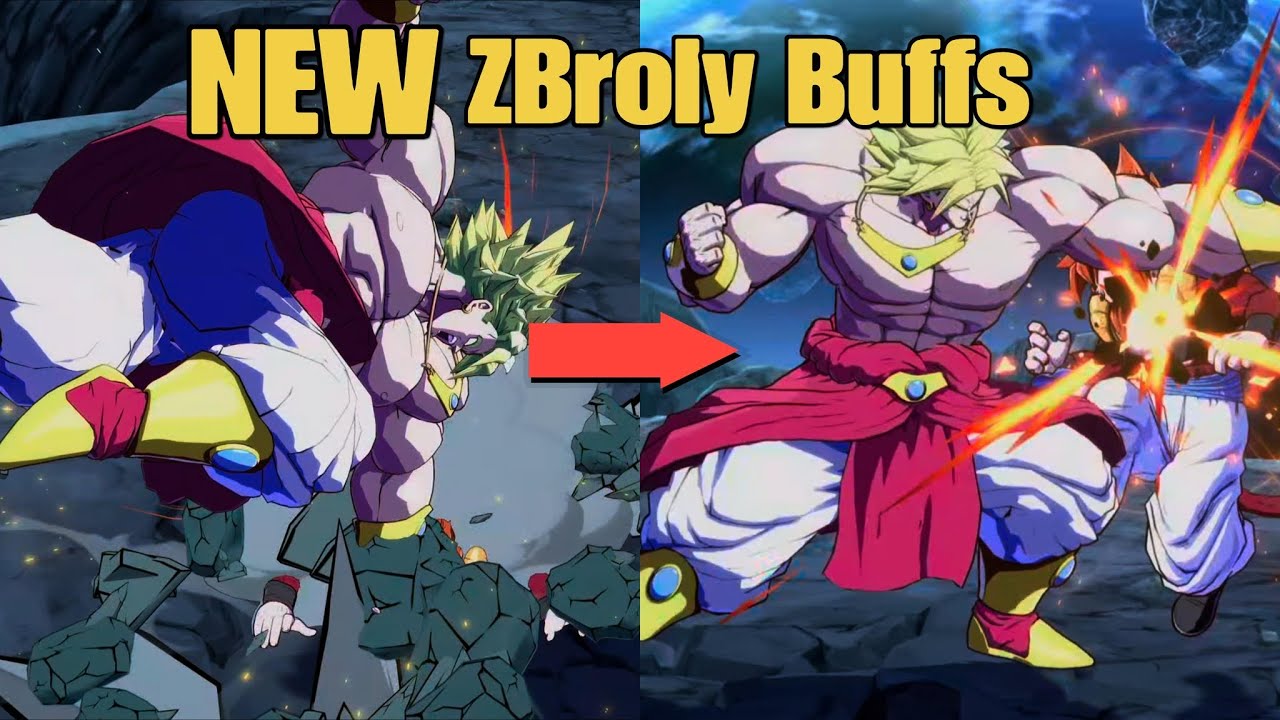 New ZBroly Buffs!!! (Dragon Ball Fighterz) - YouTube