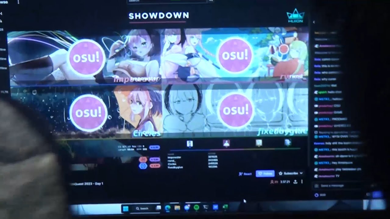 Some behind the scenes footage from the 2023 osu! PH Booth - YouTube