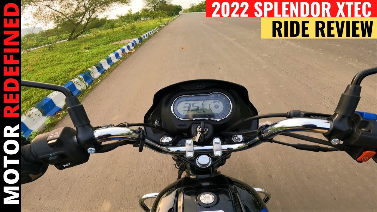 2022 Hero Splendor Plus Xtec Ride Review | Better Then Bajaj Platina ...