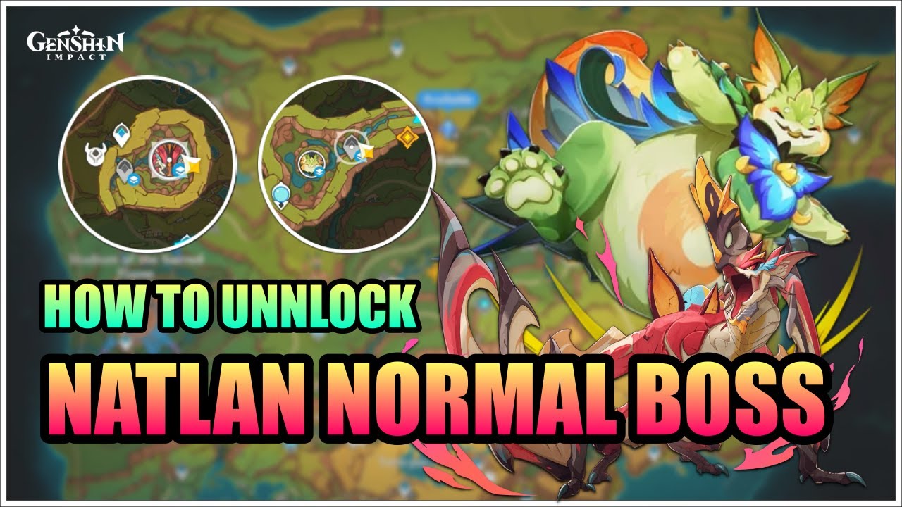 How to Unlock Normal Boss in Natlan - Genshin Impact - YouTube