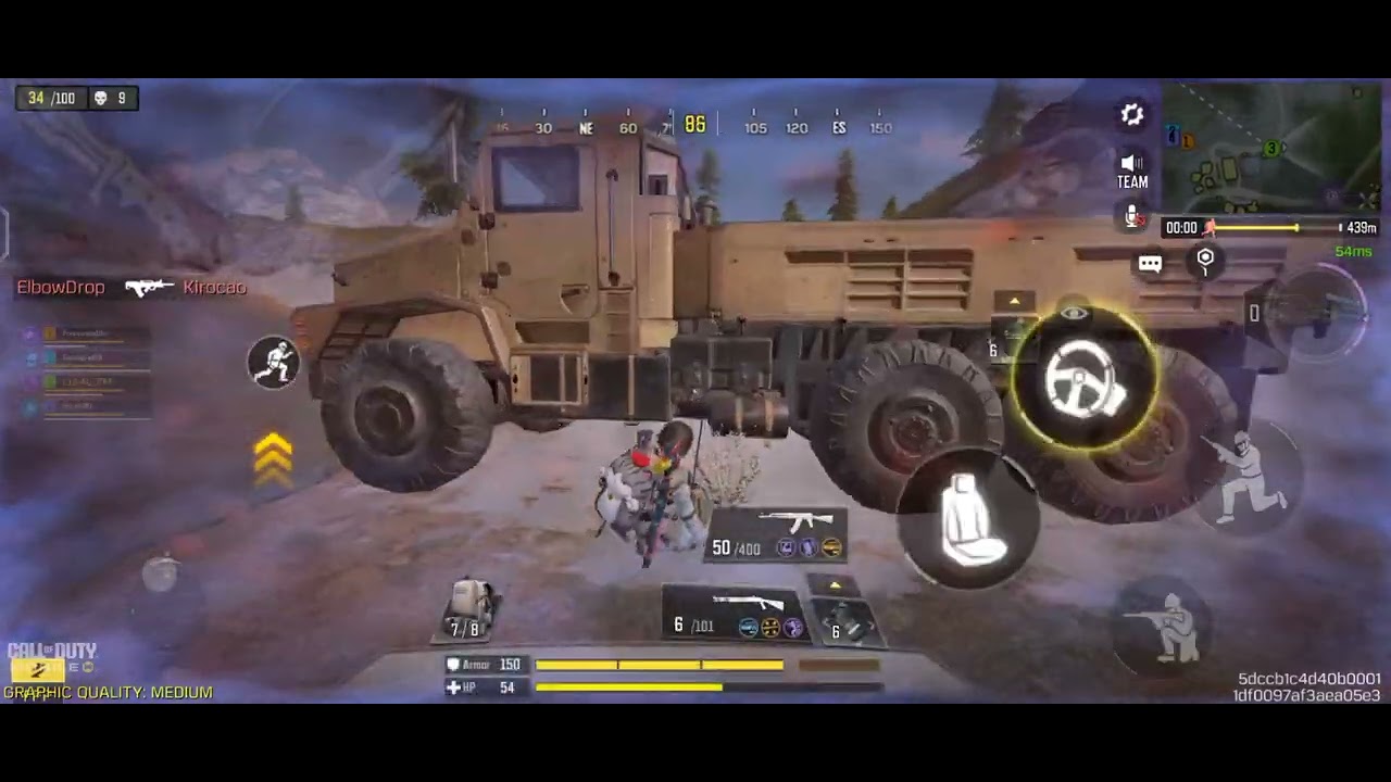 intense fight at bus station with 2 squad.1v3 situation in #codm - YouTube