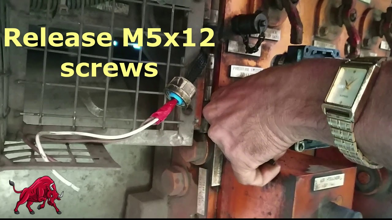 Replacement of defective pressure switch - YouTube