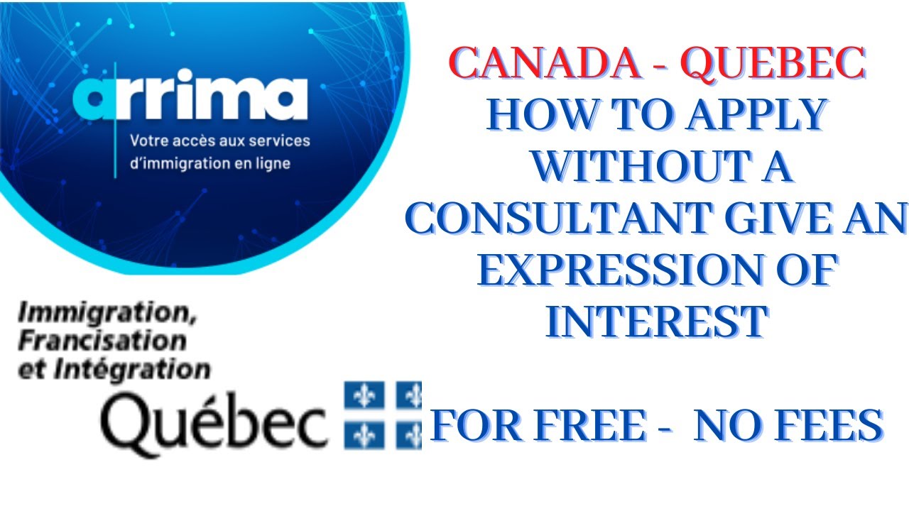 Canada Quebec Arrima Regular Skilled Worker Program Expression of ...