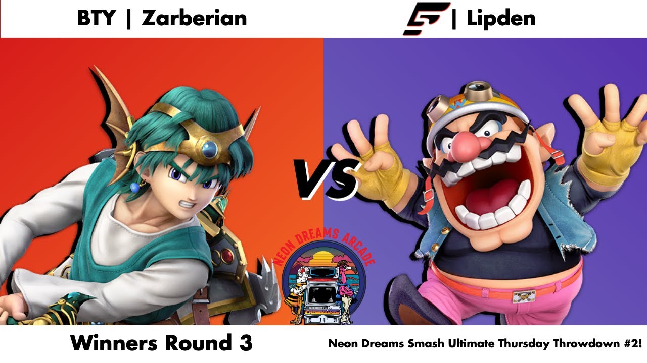 BTY | Zarberian (Hero) vs F5 | Lipden (Wario) - WR3 - Neon Dreams SSBU ...