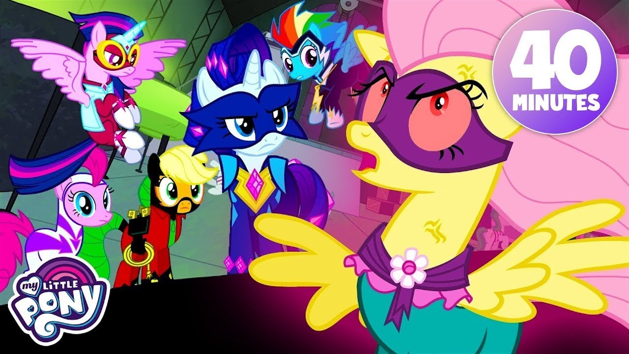 Tales of the Power Ponies! 💥 Superheroes Day 💗 MLP Friendship is Magic ...