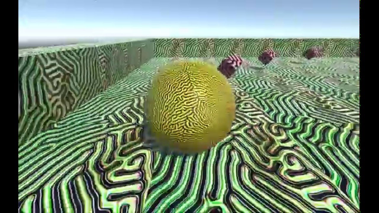 Free Textures Demo: Liquid Crystal Virtual Worlds - YouTube