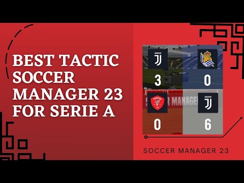 Serie A Tactic soccer manager 4-3-3 - YouTube
