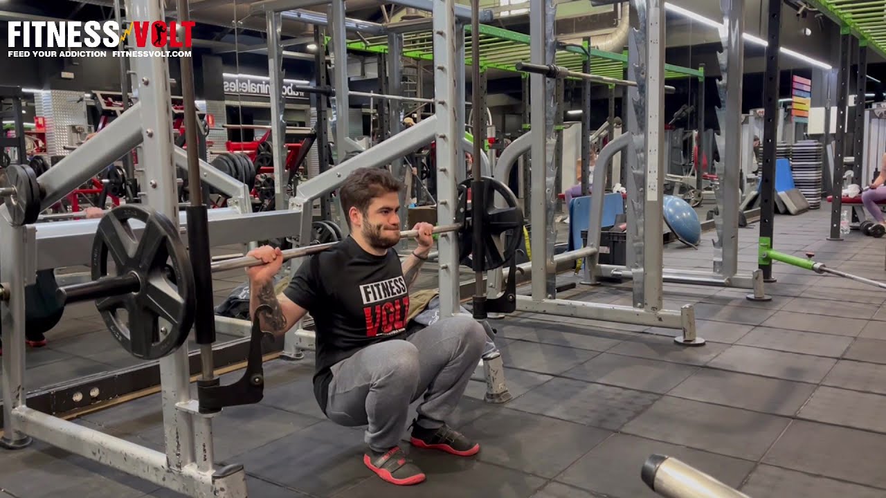 Smith Machine Squats with Correct Form - YouTube