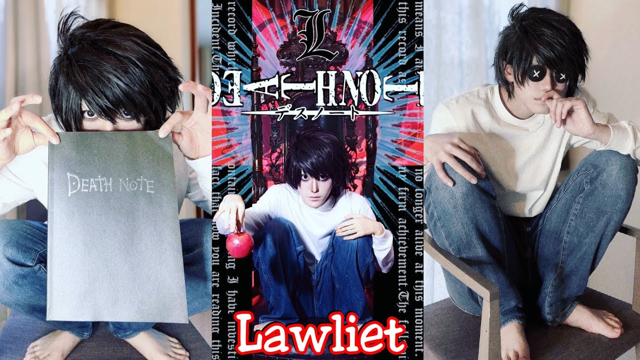 Lawliet Cosplay || DEATH NOTE📖 - YouTube