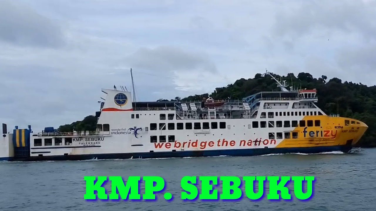 Kapal Ferry KMP. SEBUKU - YouTube