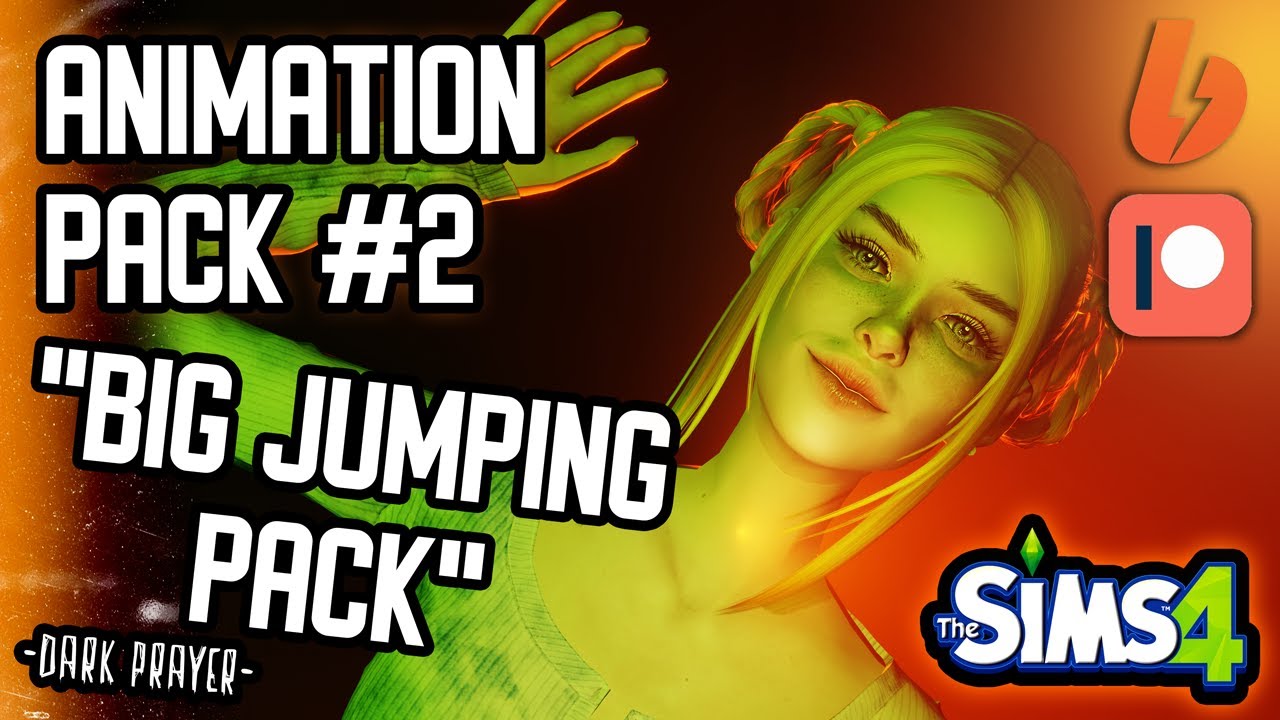 THE SIMS 4 💚ANIMATION PACK #2 "BIG JUMPING PACK"💚DOWNLOAD - YouTube