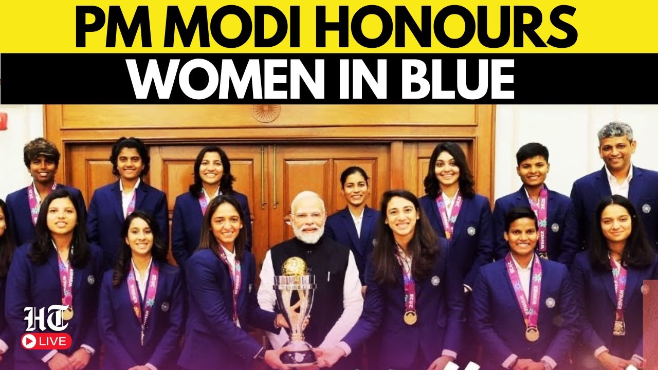 LIVE: PM Modi Honors ICC Women’s World Cup Winners In Delhi ...