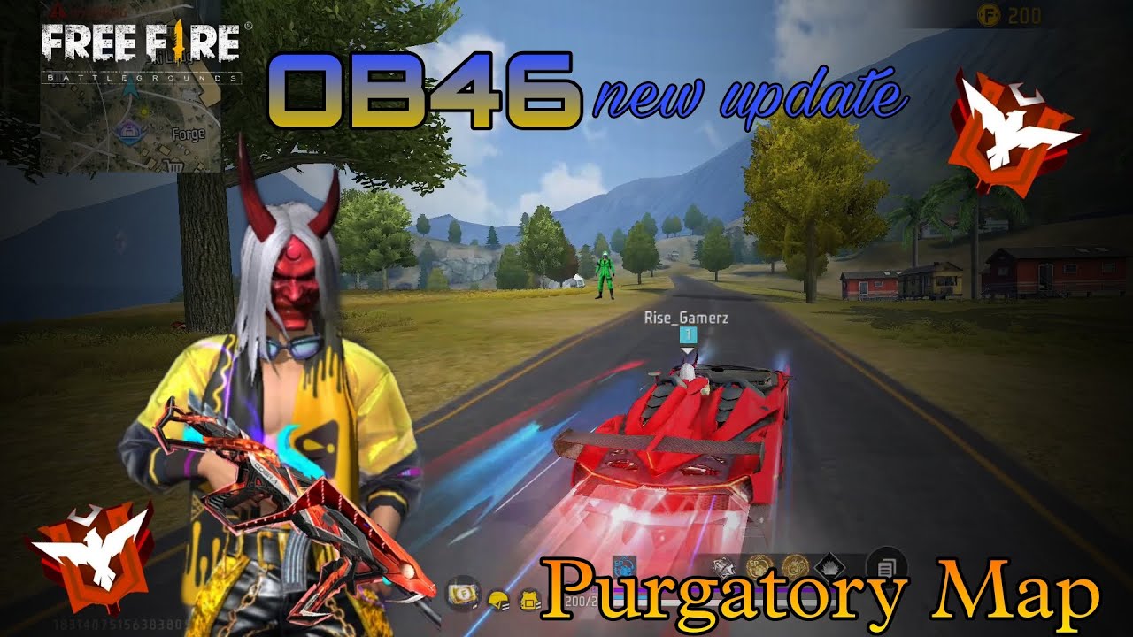 OB46 New Update. BR RANK PUSH. 19 kill .💀💀 Full purgatory Map tour😁 # ...