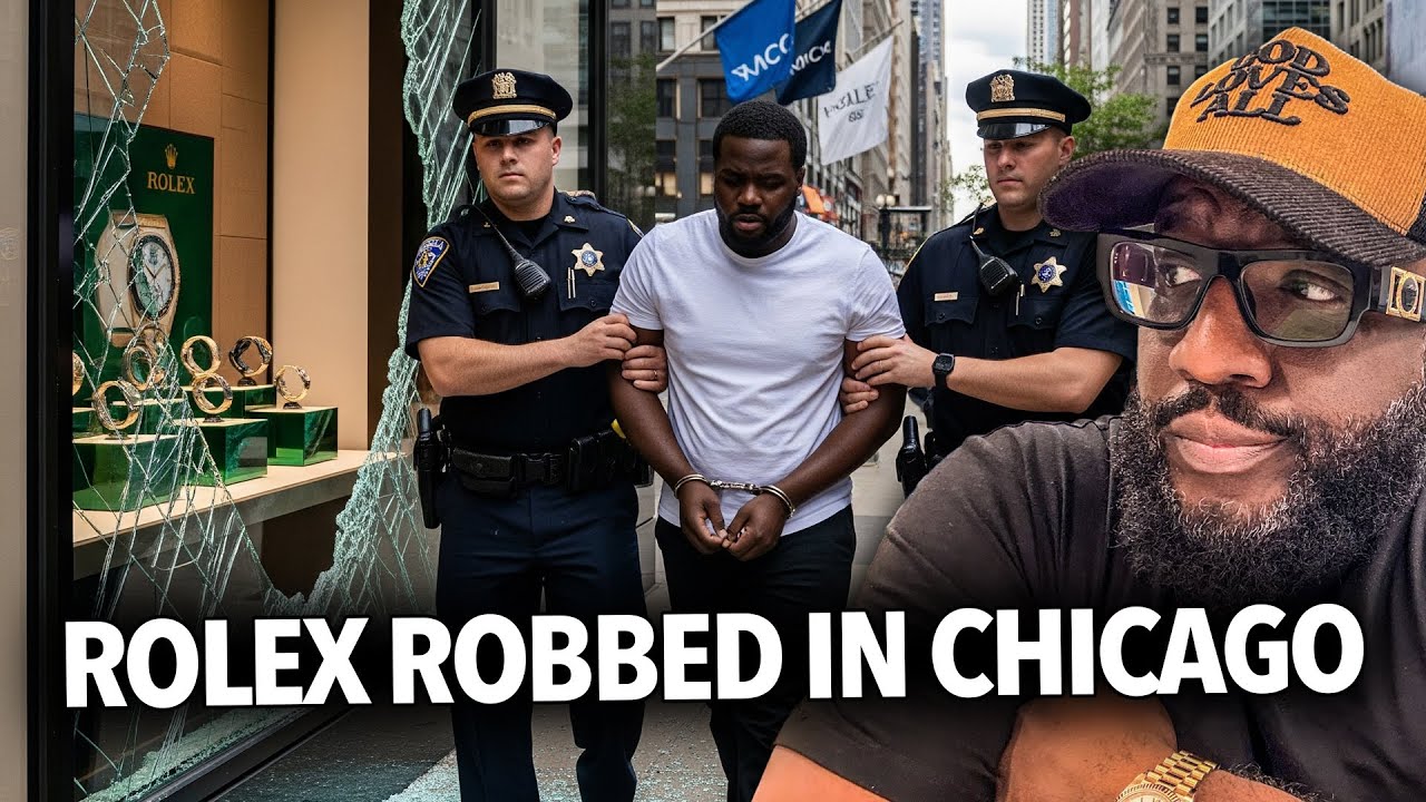 Chicago Rolex Store Robbed On the Magnificent Mile In Front of People ...