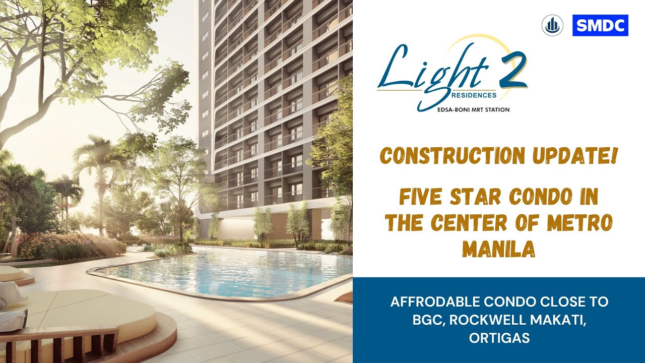 SMDC Light 2 Residences Construction Update - YouTube