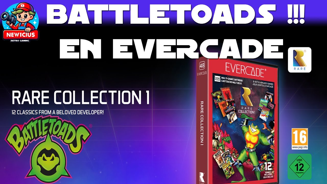🟡 Rare Collection 1 para Evercade – ¡El cartucho homenaje por los 40 ...