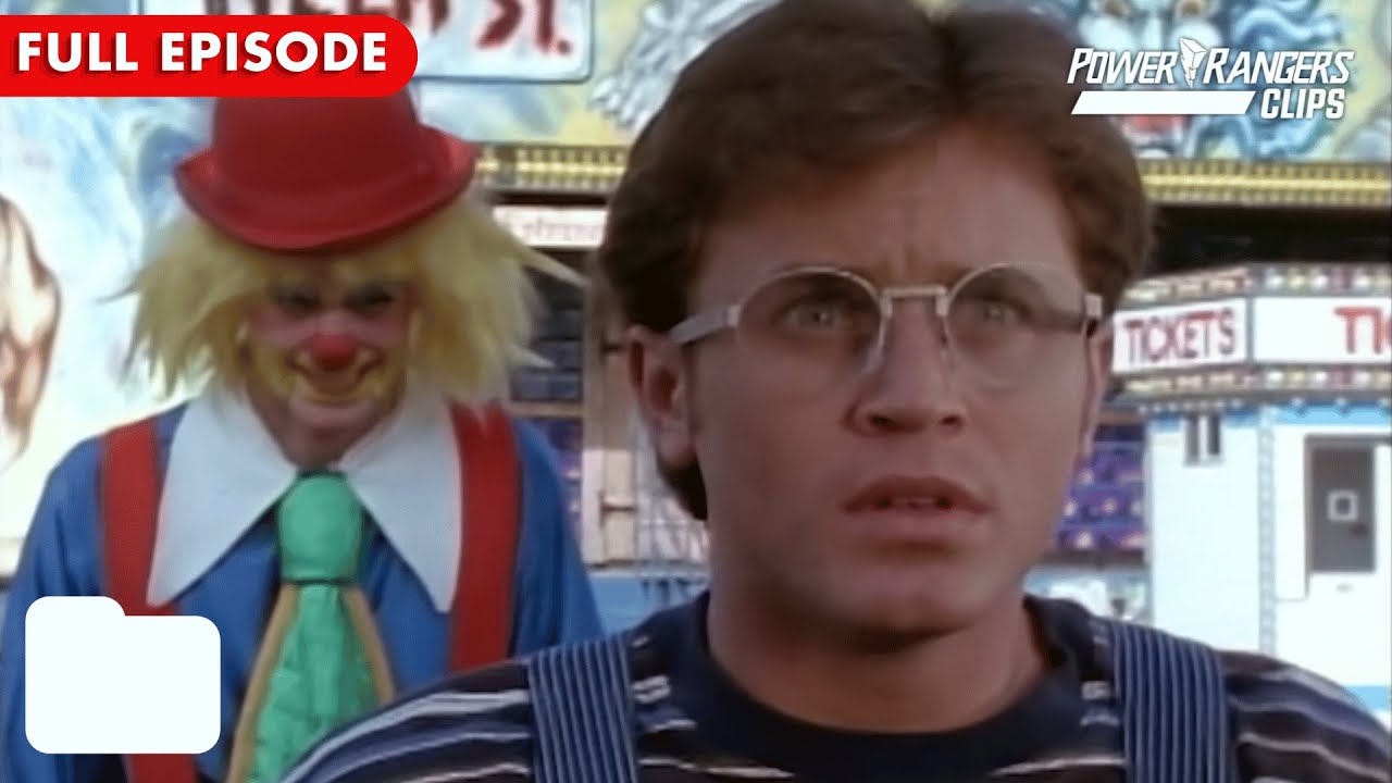 THERE'S A CLOWN🤡 | MMPR | Full Episode | S1E11 | @PowerRangersClips ...